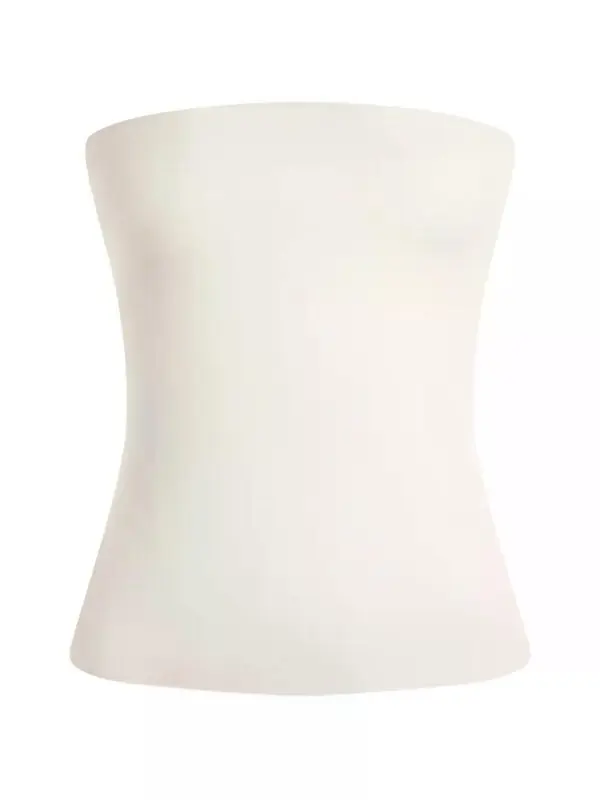 12 STOREEZ Naomi Bandeau Top - White