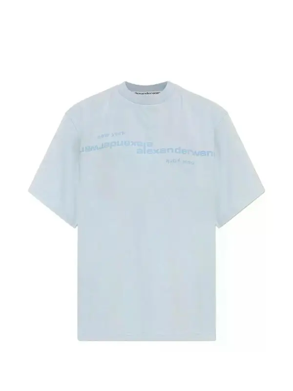 Alexander Wang Puff-print Logo T-shirt