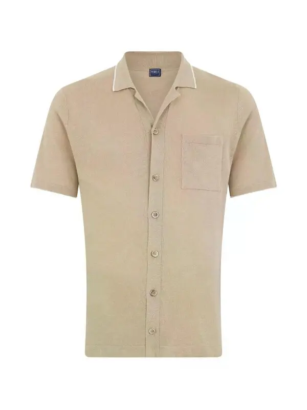 Fedeli Short-sleeve Button-up Shirt