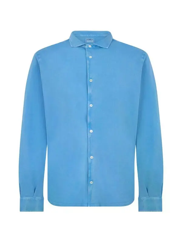 Fedeli Long-sleeve Cotton Shirt