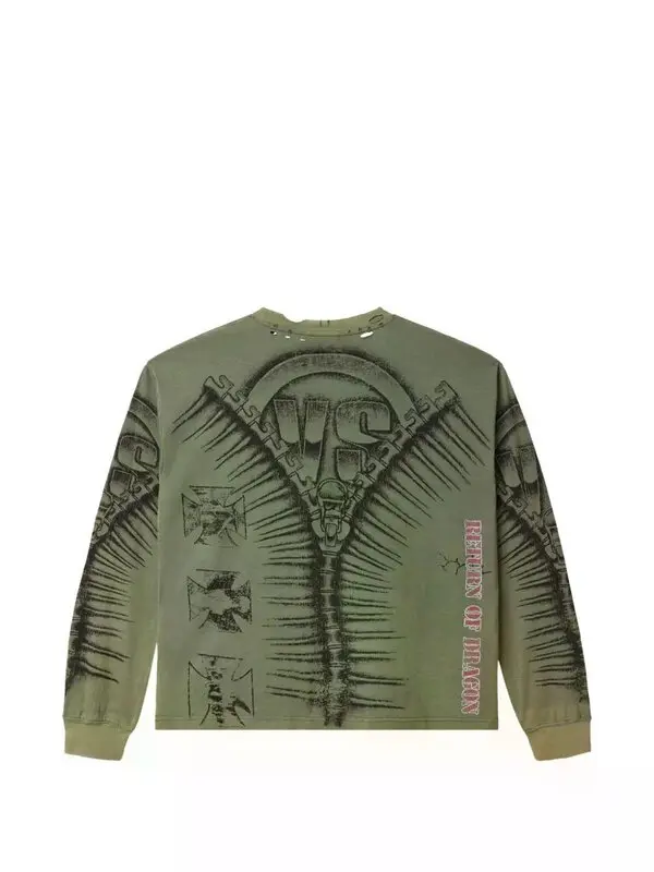 VALE FOREVER Reggie Graphic-print Sweater
