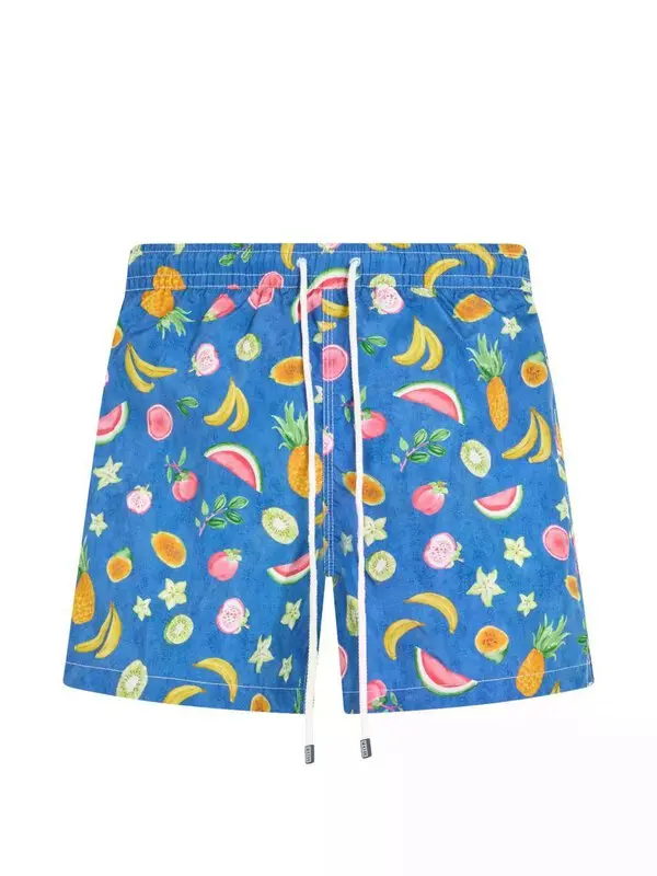 Fedeli Printed Swim Shorts
