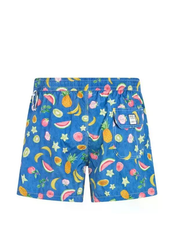 Fedeli Printed Swim Shorts
