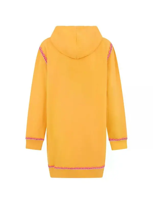 Moschino Embroidered Hooded Mini Dress