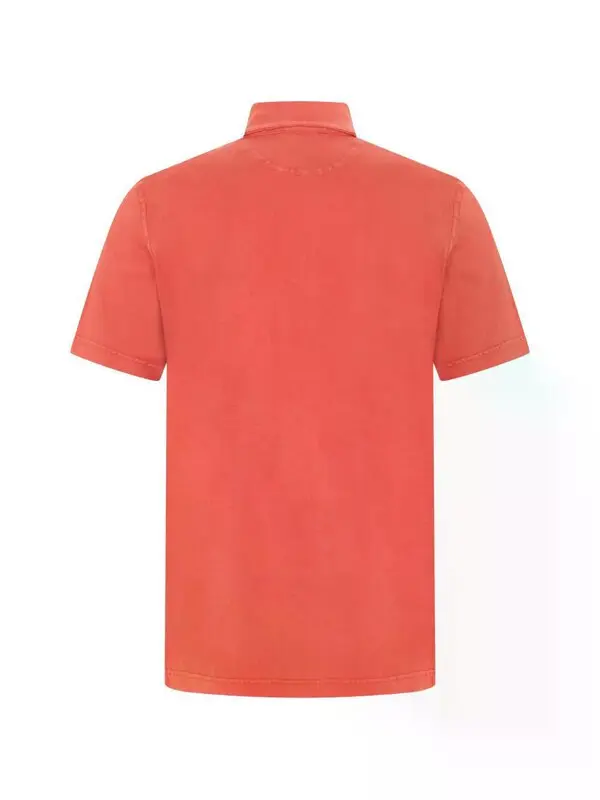 Fedeli Short-sleeve Cotton Polo Shirt