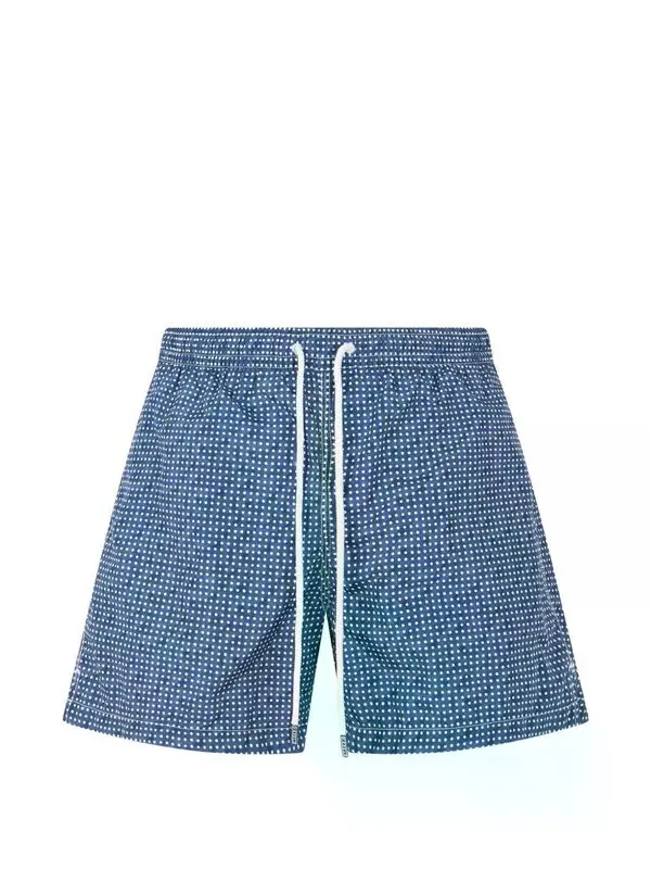 Fedeli Polka-dot Swim Shorts