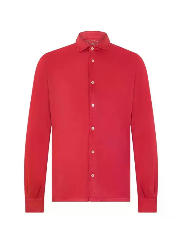 Fedeli Long-sleeve Cotton Shirt