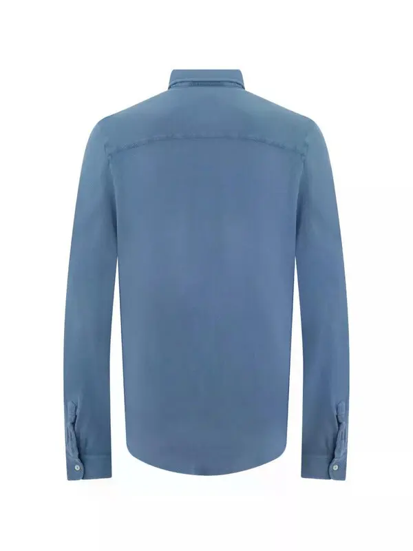 Fedeli Long-sleeve Button-fastening Shirt