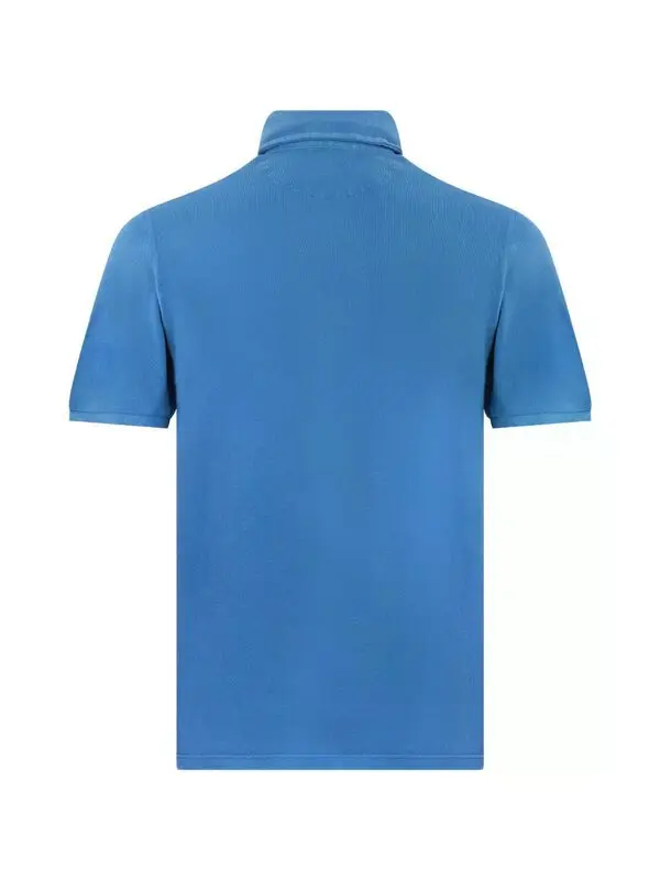 Fedeli Short-sleeve Cotton Polo Shirt