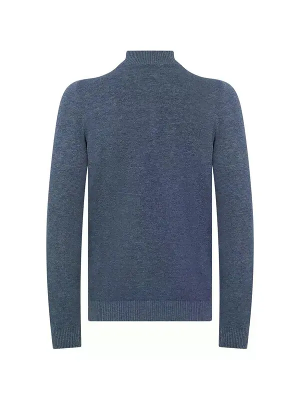 Fedeli Quarter-zip Long-sleeve Sweater