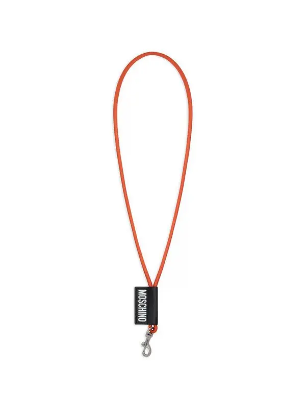 Moschino Logo-print Lobster-claw-fastening Lanyard