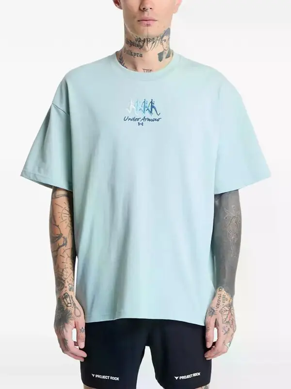 Under Armour Heavyweight Fitness Expo Graphic-print T-shirt - Blue