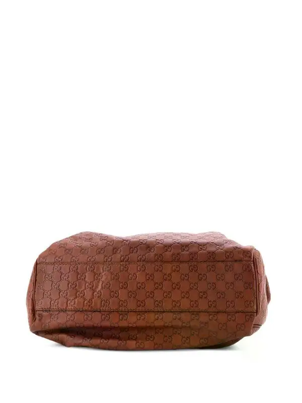 Gucci Sukey Ssima Leather Large Tote Bag