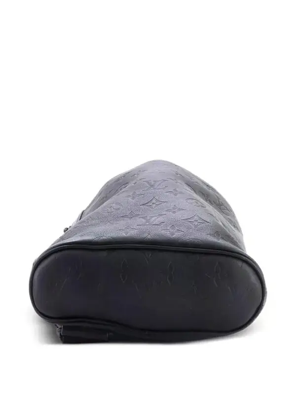 LOUIS VUITTON Monogram Shadow Leather Chalk Sling Bag