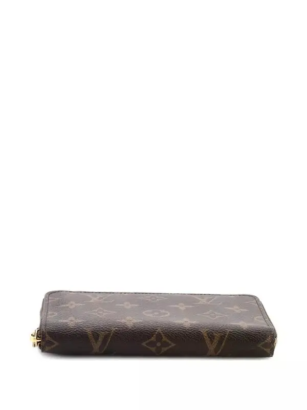 LOUIS VUITTON Zippy Compact Wallet Monogram Canvas Small Wallets