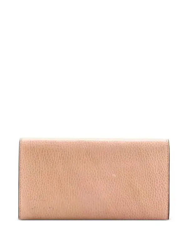 Gucci Icon Continental Wallet Leather Small Wallets