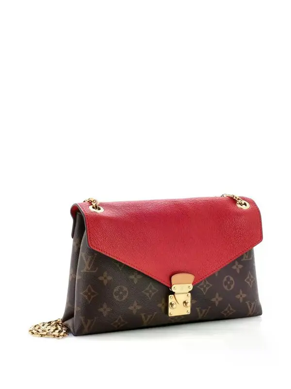 LOUIS VUITTON Pallas Chain Shoulder Bag - Brown