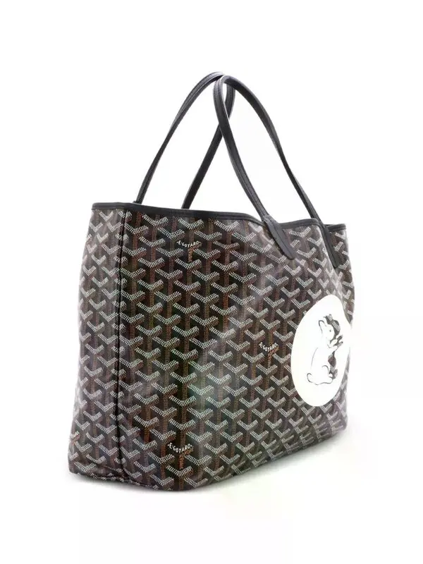 Goyard Saint Louis Pm Tote Bag In Coated Canvas