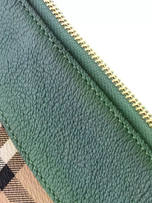 Burberry Peyton Haymarket Coated Canvas Crossbody Bag