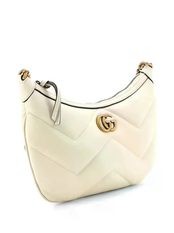 Gucci Gg Marmont Matelassé Leather Small Hobo Bag