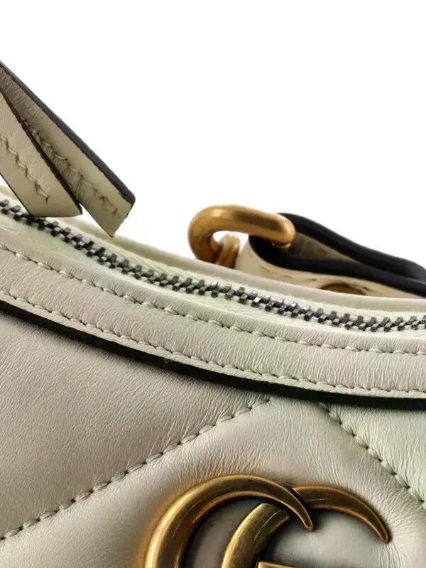 Gucci Gg Marmont Matelassé Leather Small Hobo Bag