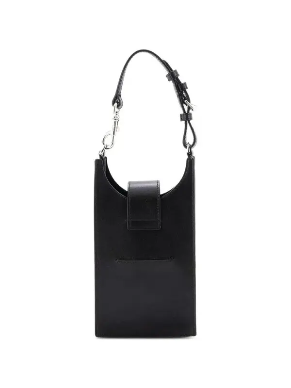 Fendi Zucca Canvas And Leather Shoulder Bag