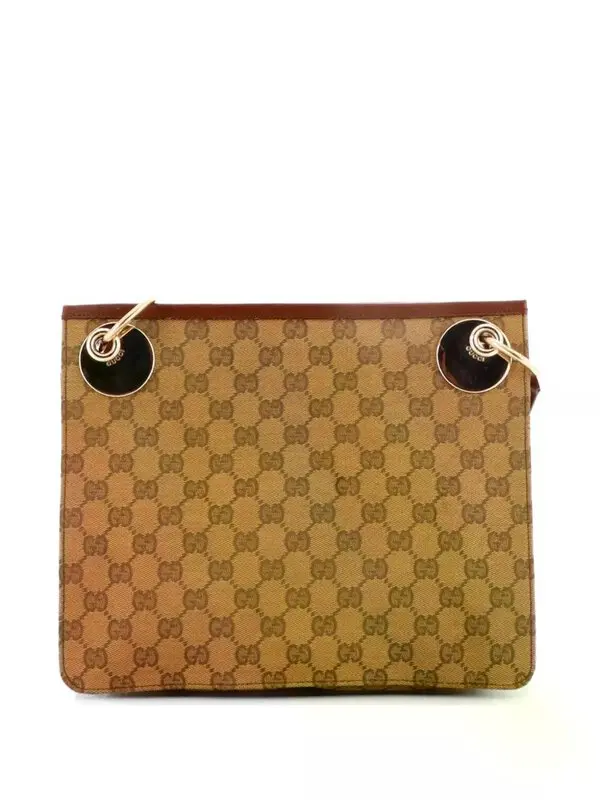 Gucci Gg Canvas Eclipse Messenger Bag