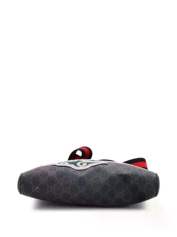 Gucci Night Courrier Zip Messenger Bag - Black