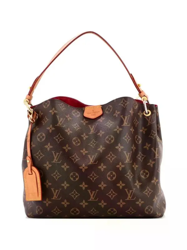 LOUIS VUITTON Monogram Canvas Pm Hobo Bag