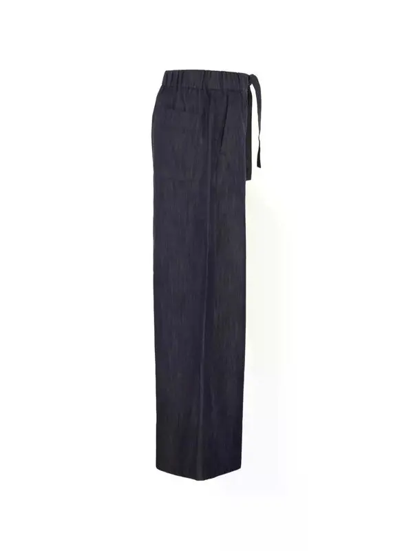 Max Mara Drawstring Wide-leg Jeans