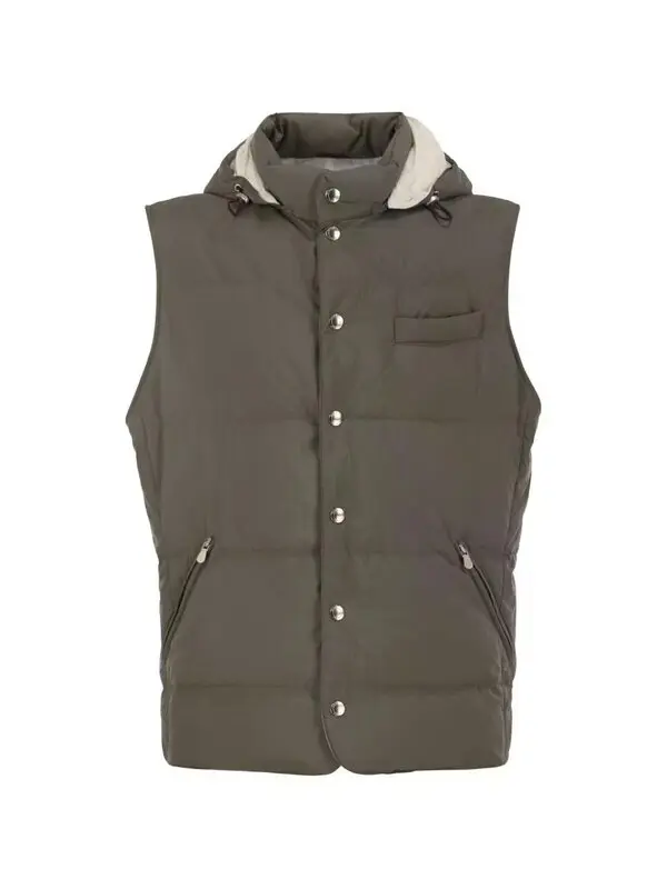 Brunello Cucinelli Padded Hooded Gilet