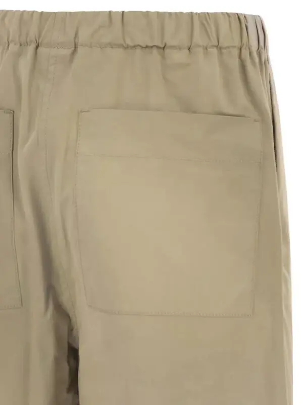 Max Mara Wide-leg Cotton Trousers
