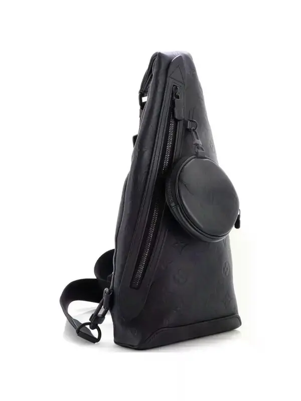 LOUIS VUITTON Monogram Shadow Leather Duo Sling Bag