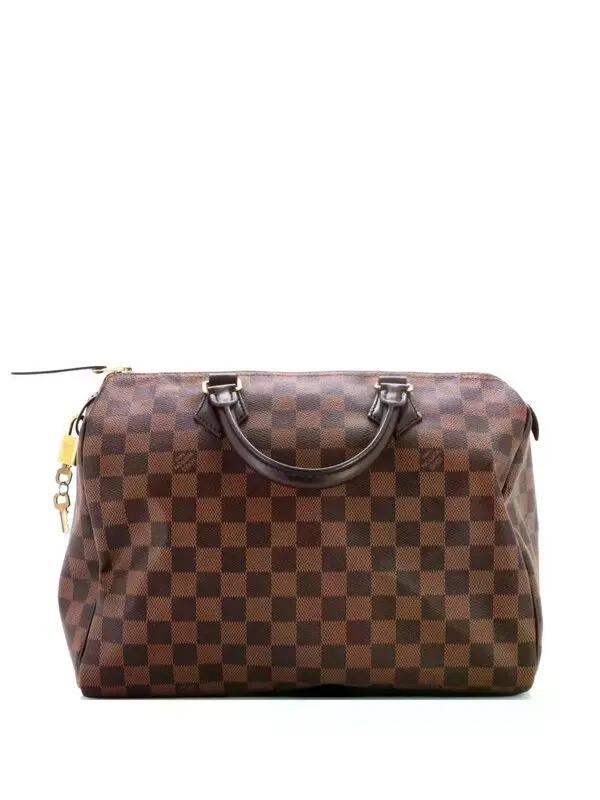 LOUIS VUITTON Speedy Handbag Damier 30 Satchel
