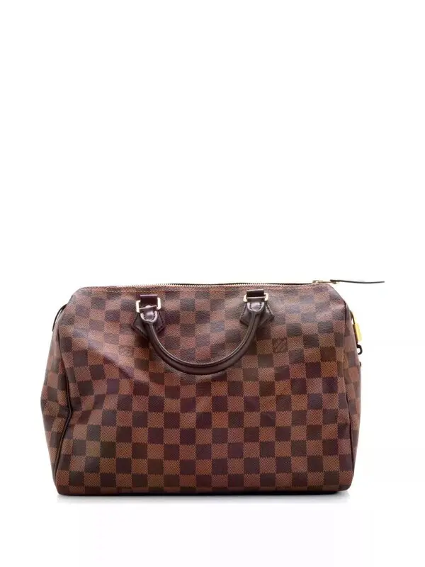 LOUIS VUITTON Speedy Handbag Damier 30 Satchel