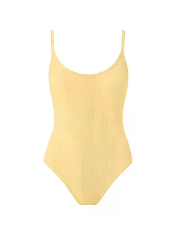 Rip Curl Ribbed Scoop-neck Swimsuit