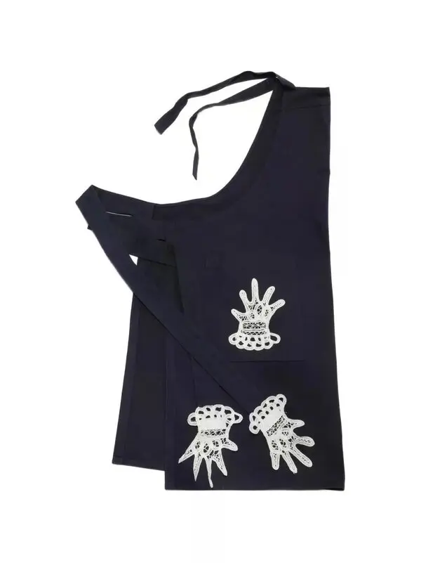 GOHAR WORLD Hand-detail Apron