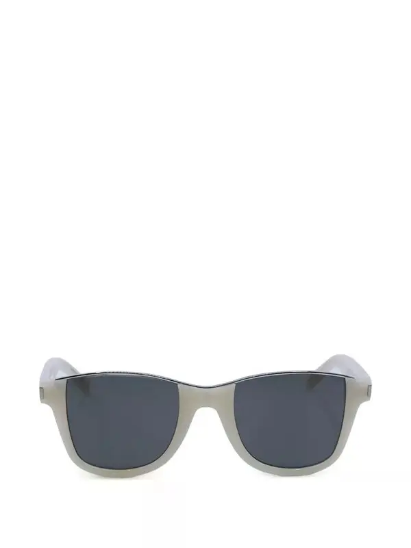 Saint Laurent Square-frame Sunglasses - Neutrals