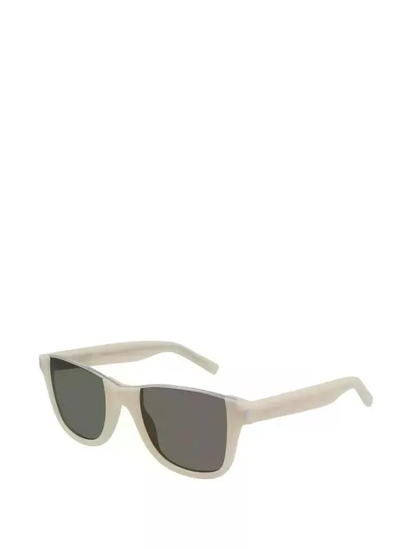 Saint Laurent Square-frame Sunglasses - Neutrals