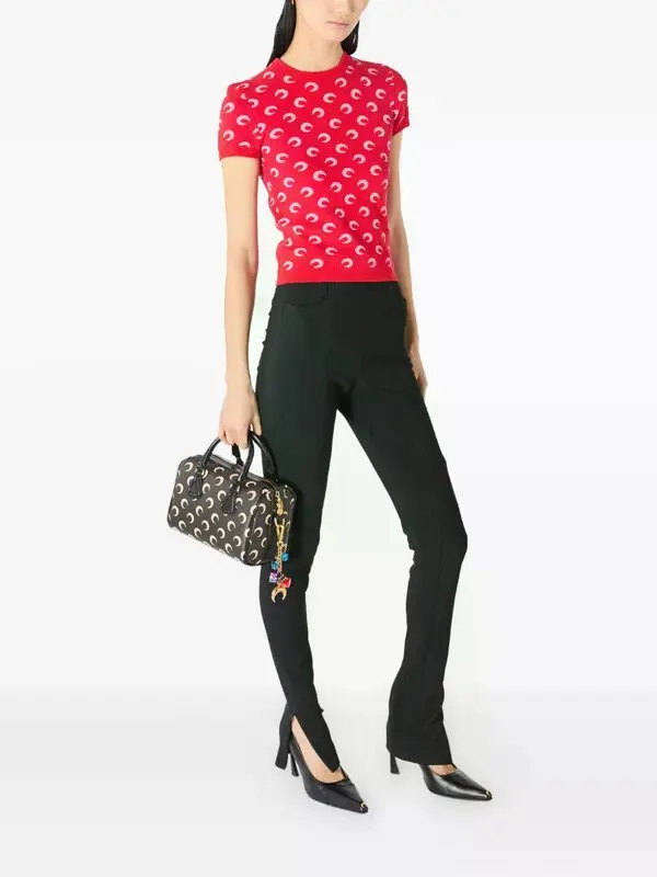 MARINE SERRE Tailored Slim-fit Pants