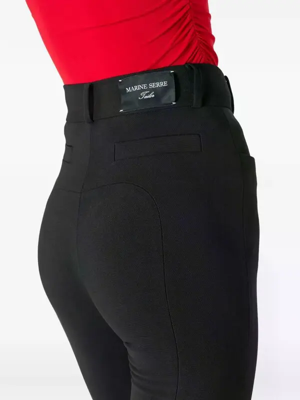 MARINE SERRE Tailored Slim-fit Pants