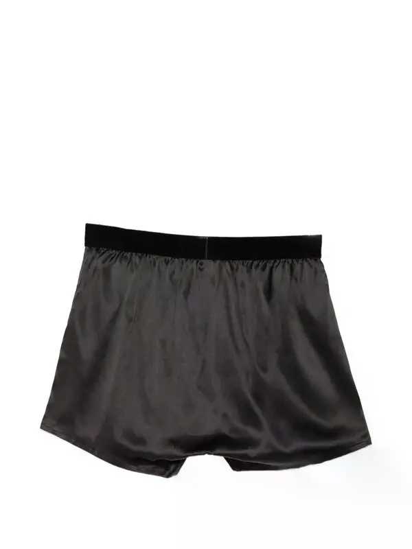 TOM FORD Logo-patched Boxer - Brown