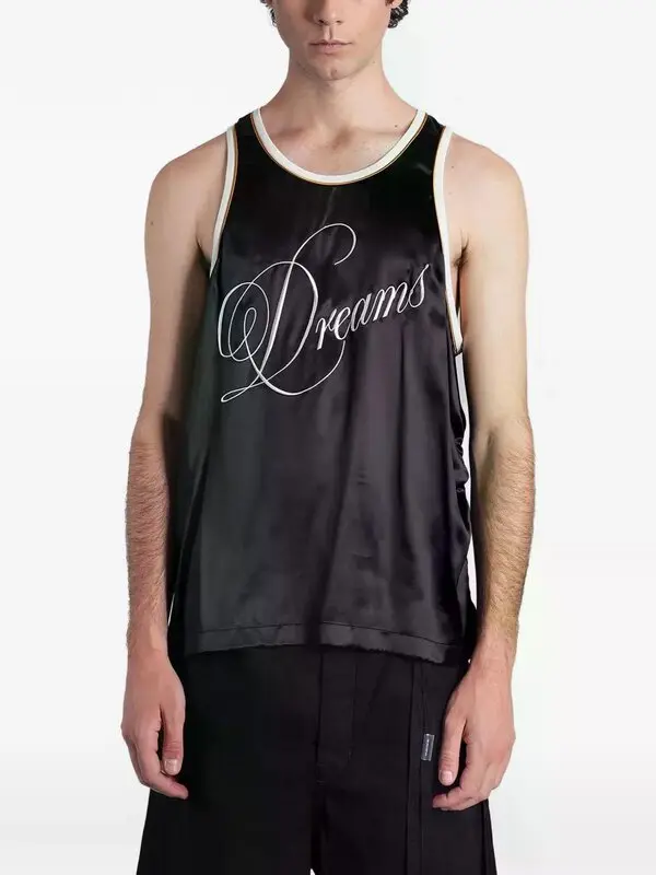 ANN DEMEULEMEESTER Wrinkled Tank Top
