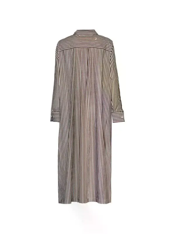 ROBERT FRIEDMAN Striped Maxi Dress
