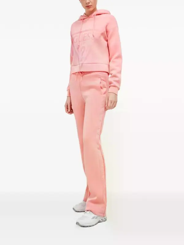 Guess Logo-embossed Drawstring Track Pants