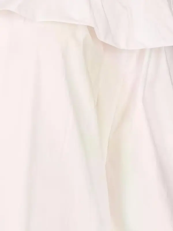 MSGM Off-shoulder Ruffled Blouse