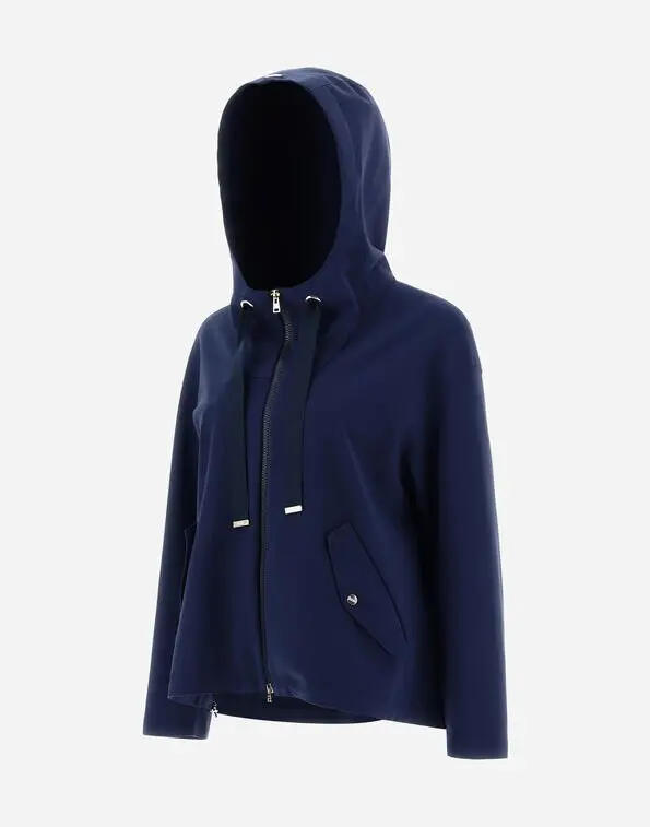 Herno Drawstring Hooded Jacket