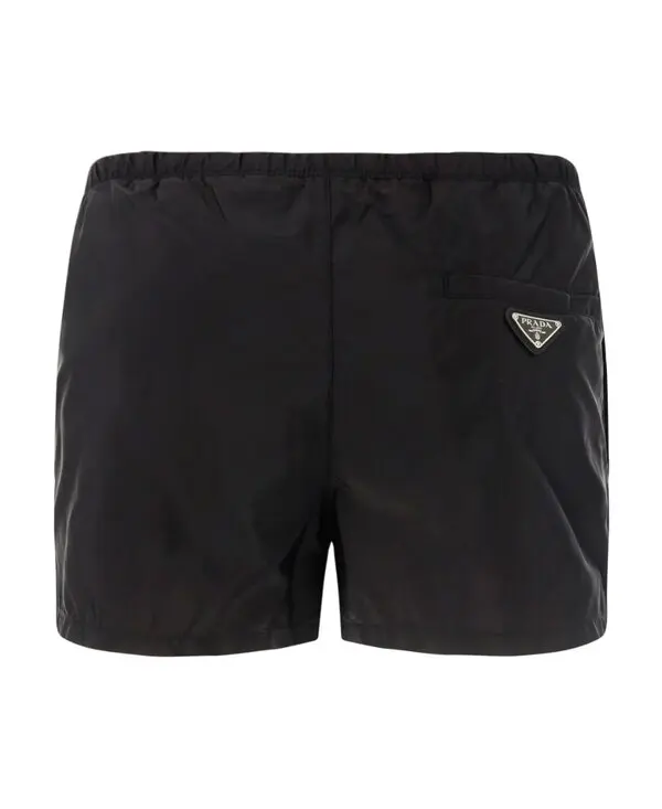 Prada Logo Swimming Trunks