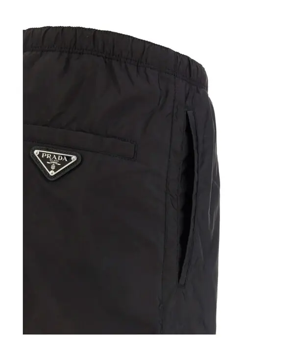 Prada Logo Swimming Trunks