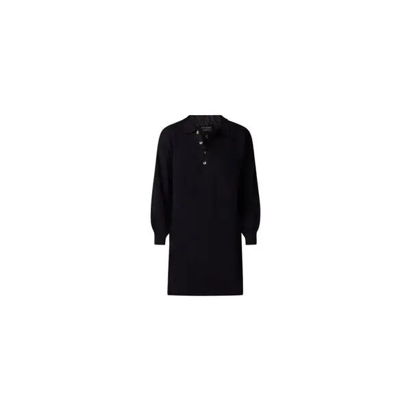 KNOWN SUPPLY Griffin Sweater Dress - Black